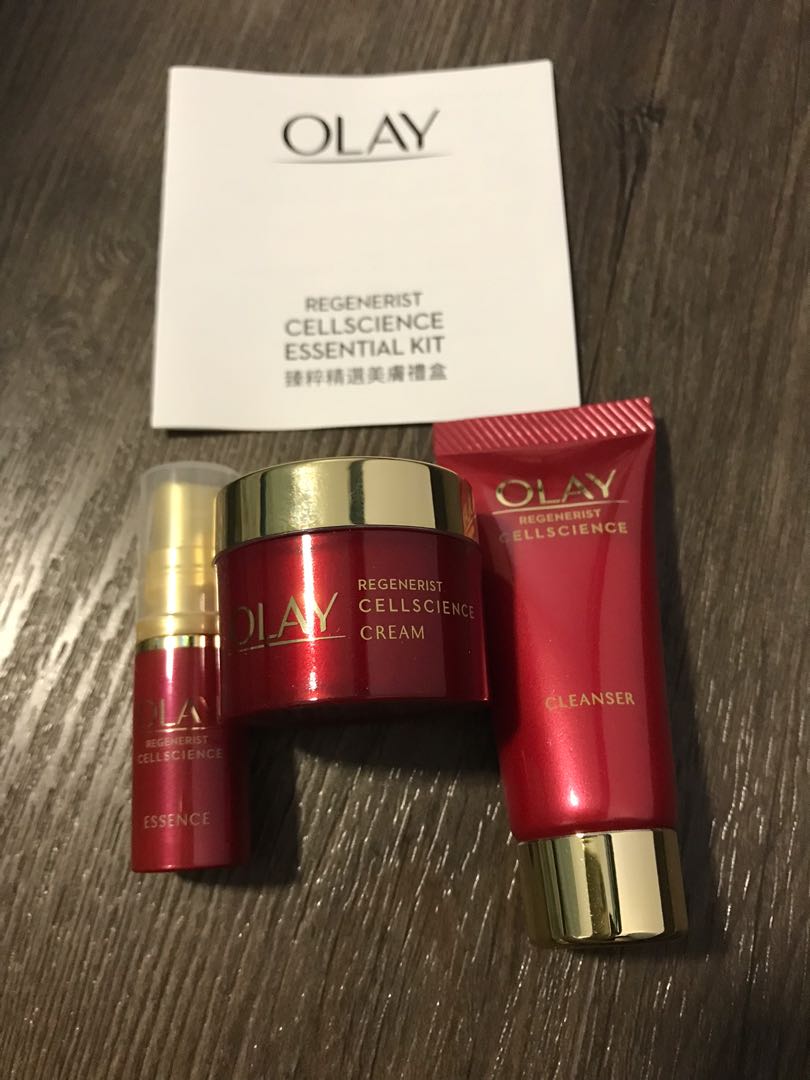 Olay Regenerist CellScience Essential Kit, Beauty & Personal Care, Face ...