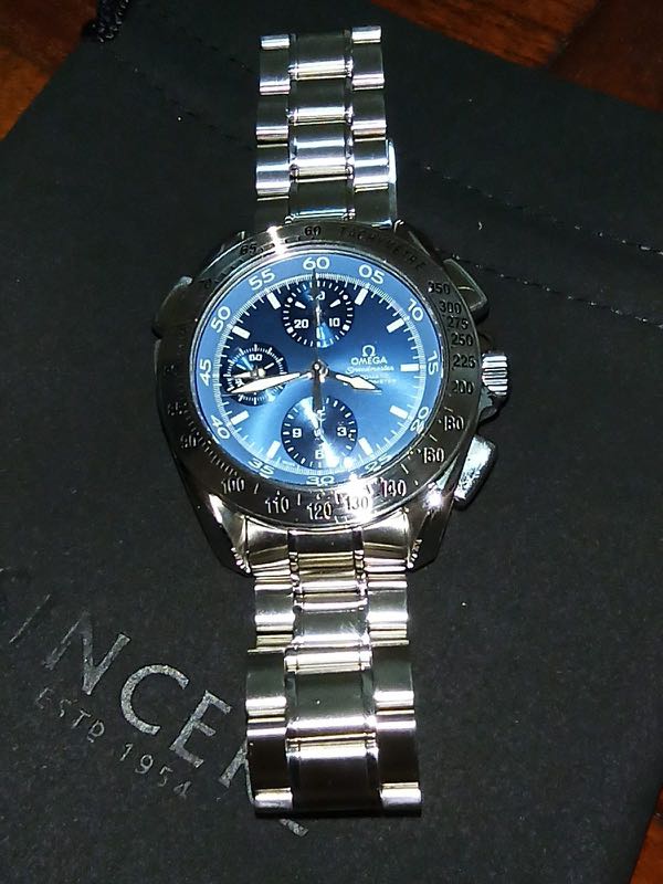 Omega Speedmaster Rattrapante Chronograph- Rare Italian market edition ...