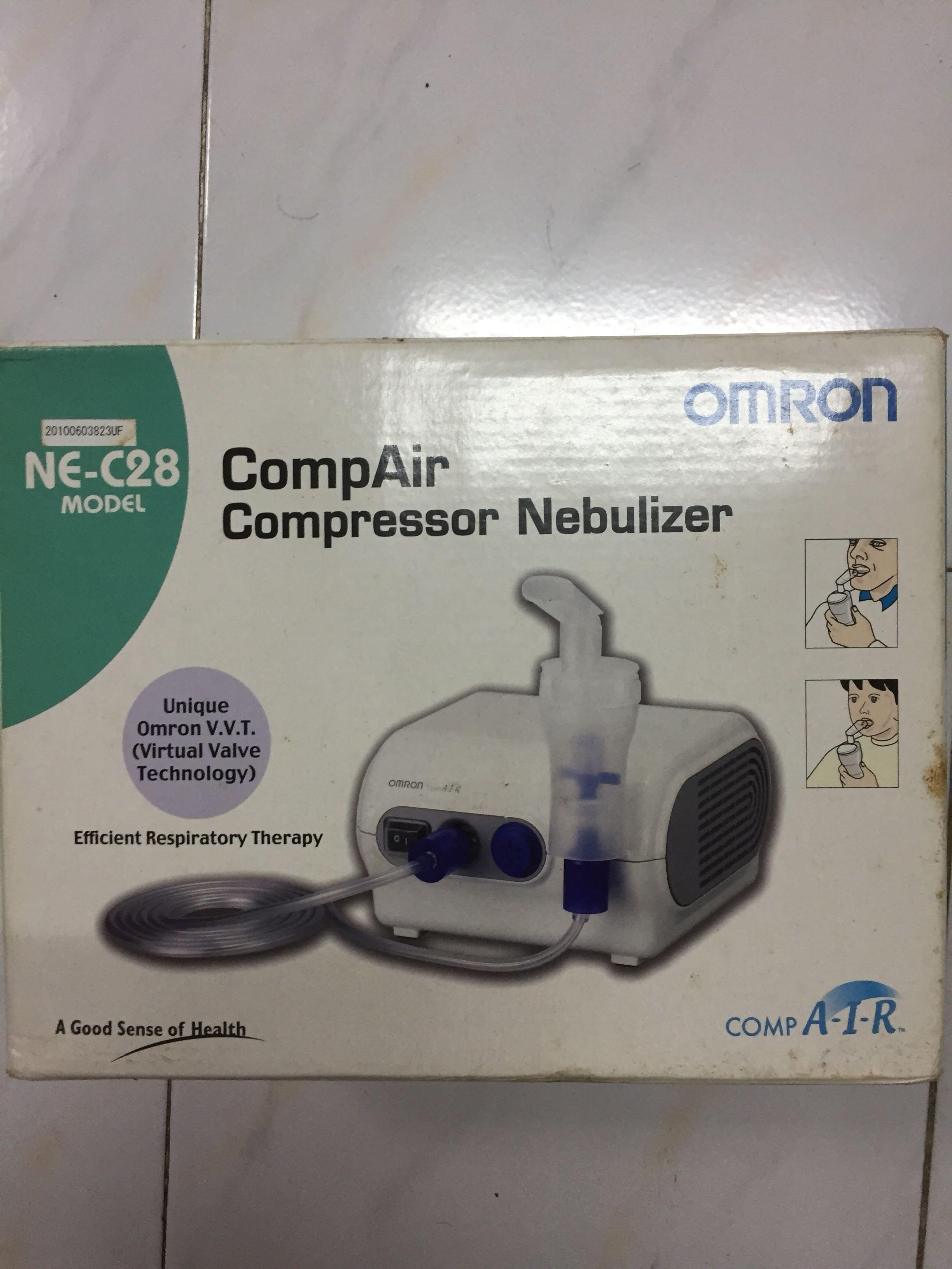 Omron compAir compressor nebulizer, Elektronik, Lainnya di Carousell