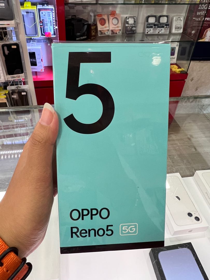 Oppo Reno 5 Black ( NEW ), Mobile Phones & Gadgets, Mobile Phones ...