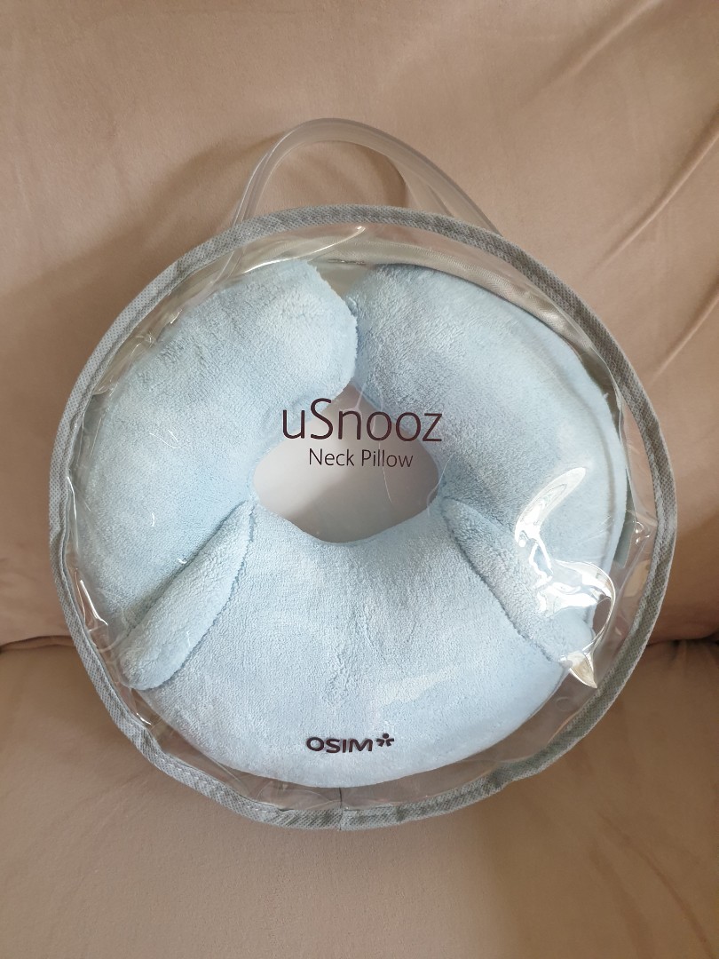 OSIM USNOOZ NECK PILLOW, Health & Nutrition, Massage Devices on Carousell