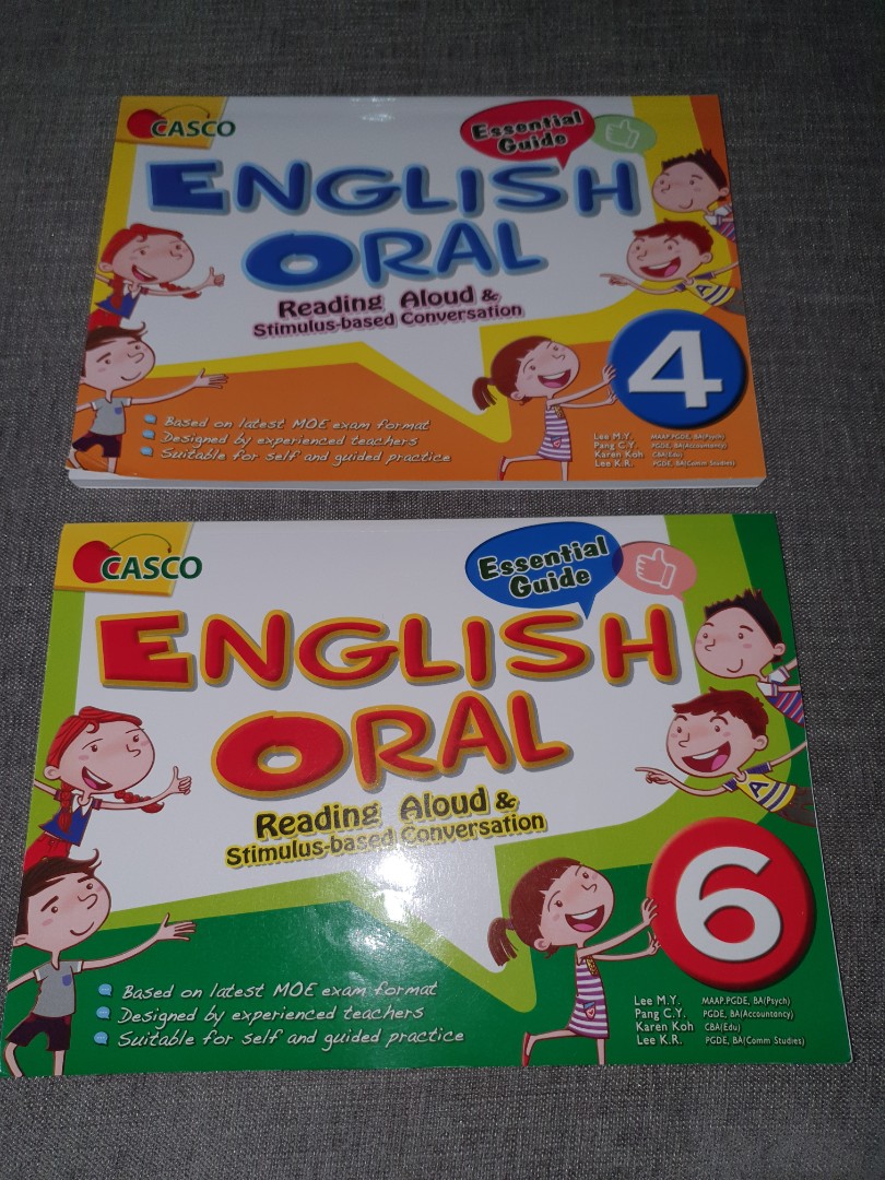 P4 & P6 - English Oral, Reading Aloud & Stimulus-based Conversation ...
