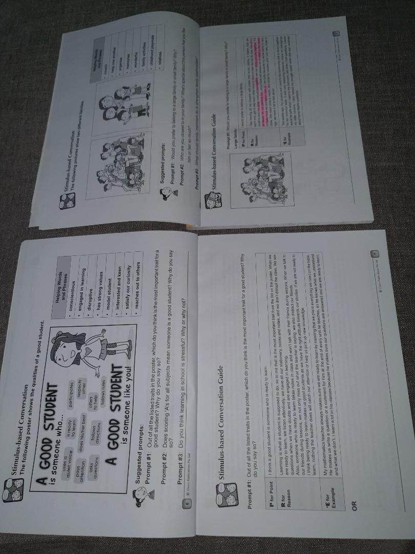 P4 & P6 - English Oral, Reading Aloud & Stimulus-based Conversation ...