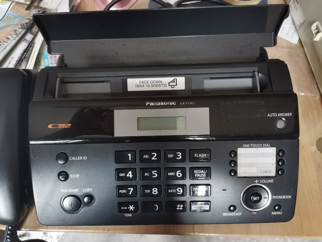 Panasonic Fax machine, Computers & Tech, Printers, Scanners & Copiers ...