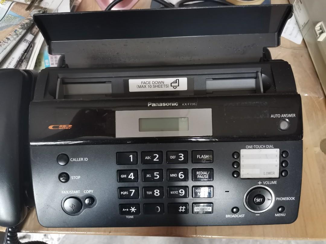 Panasonic Fax machine, Computers & Tech, Printers, Scanners & Copiers ...