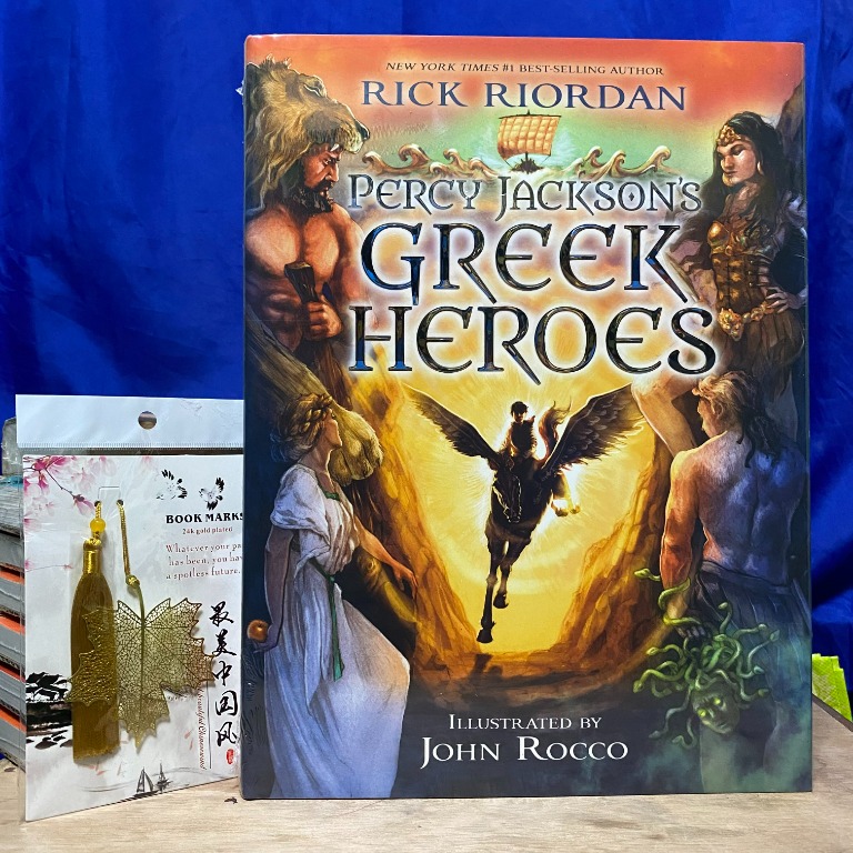Percy Jacksons Greek Heroes Hardcover Hobbies And Toys Books