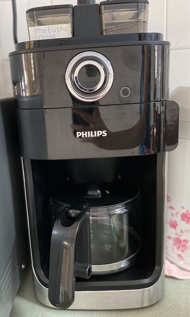 Philips HD7762/00 Grind & Brew Coffee Maker (Warranty till 10/22), TV ...