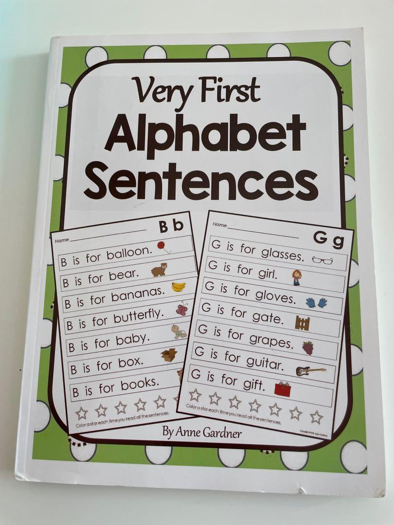 phonics alphabet sentences, Hobbies & Toys, Books & Magazines ...
