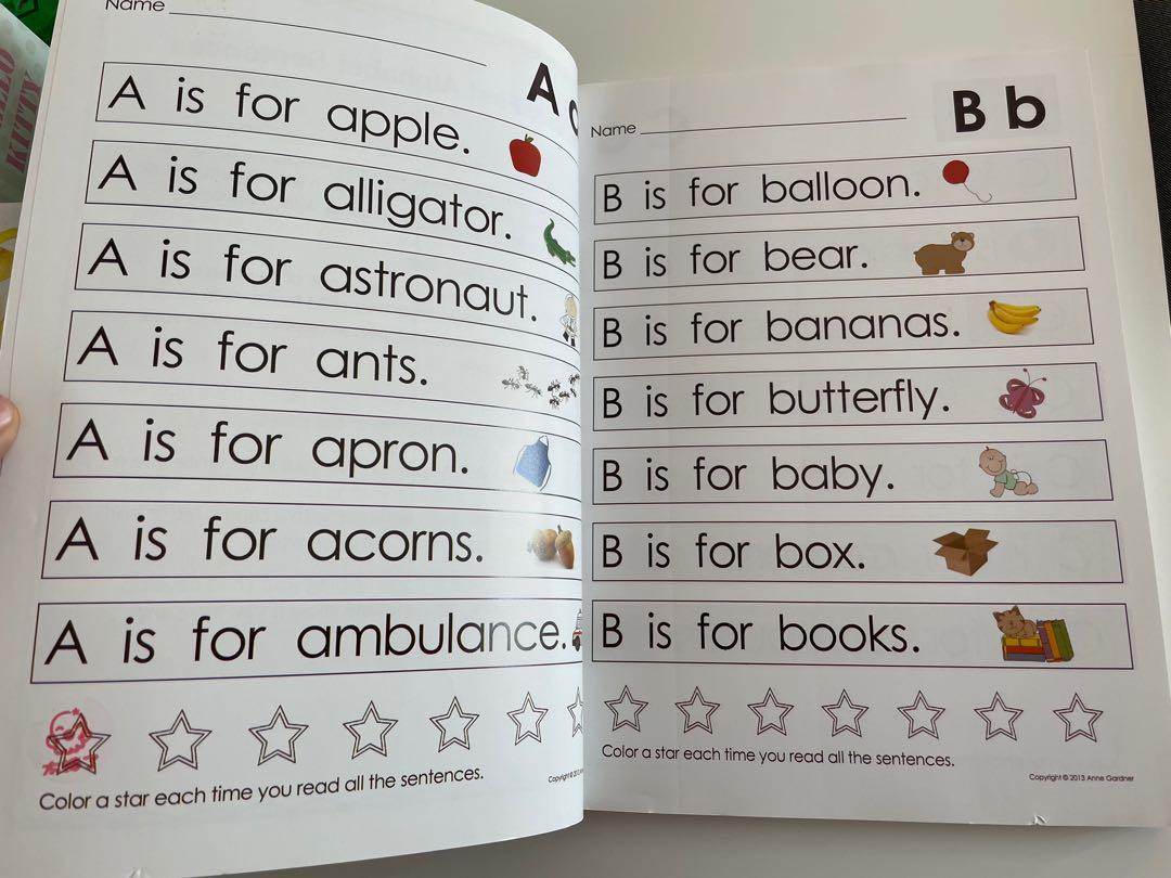 phonics alphabet sentences, Hobbies & Toys, Books & Magazines ...