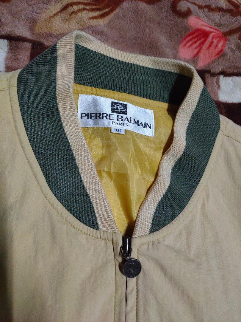 Authentic Pierre Balmain Vintage Bomber jacket, Men's Fashion, Coats ...