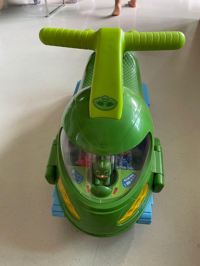 PJ Masks Car / Deluxe Gekko Mobile Ride-On Vehicle, Babies & Kids ...