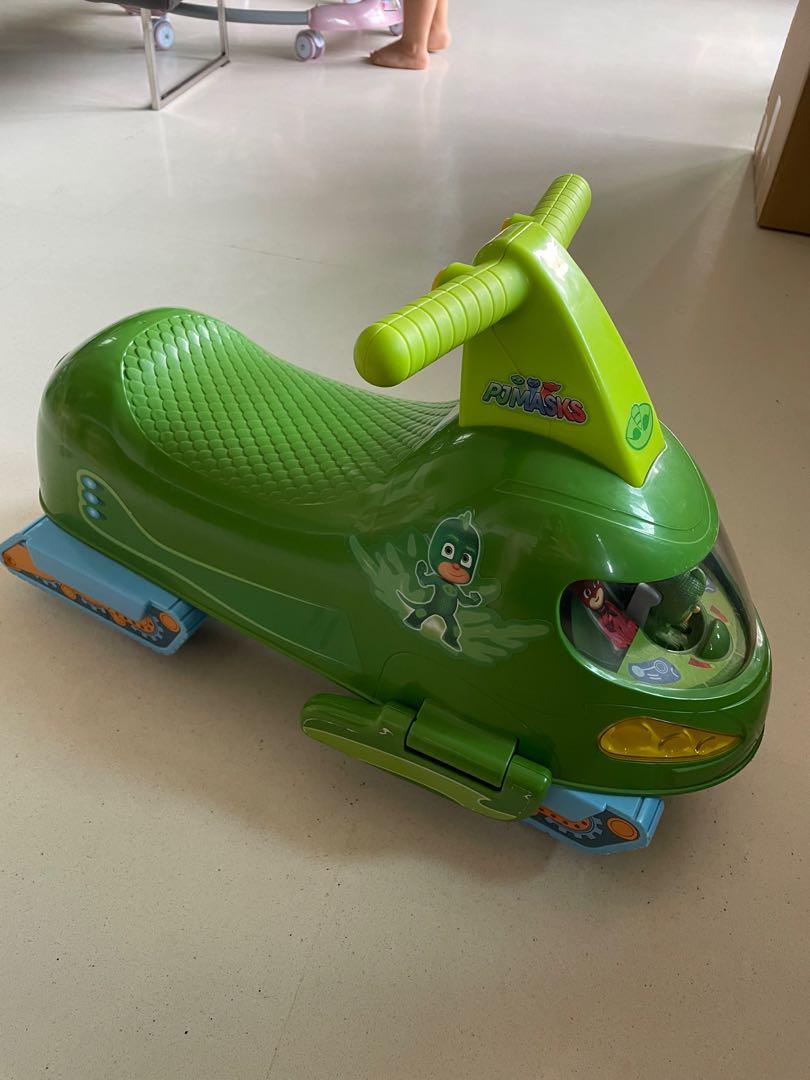PJ Masks Car / Deluxe Gekko Mobile Ride-On Vehicle, Babies & Kids ...