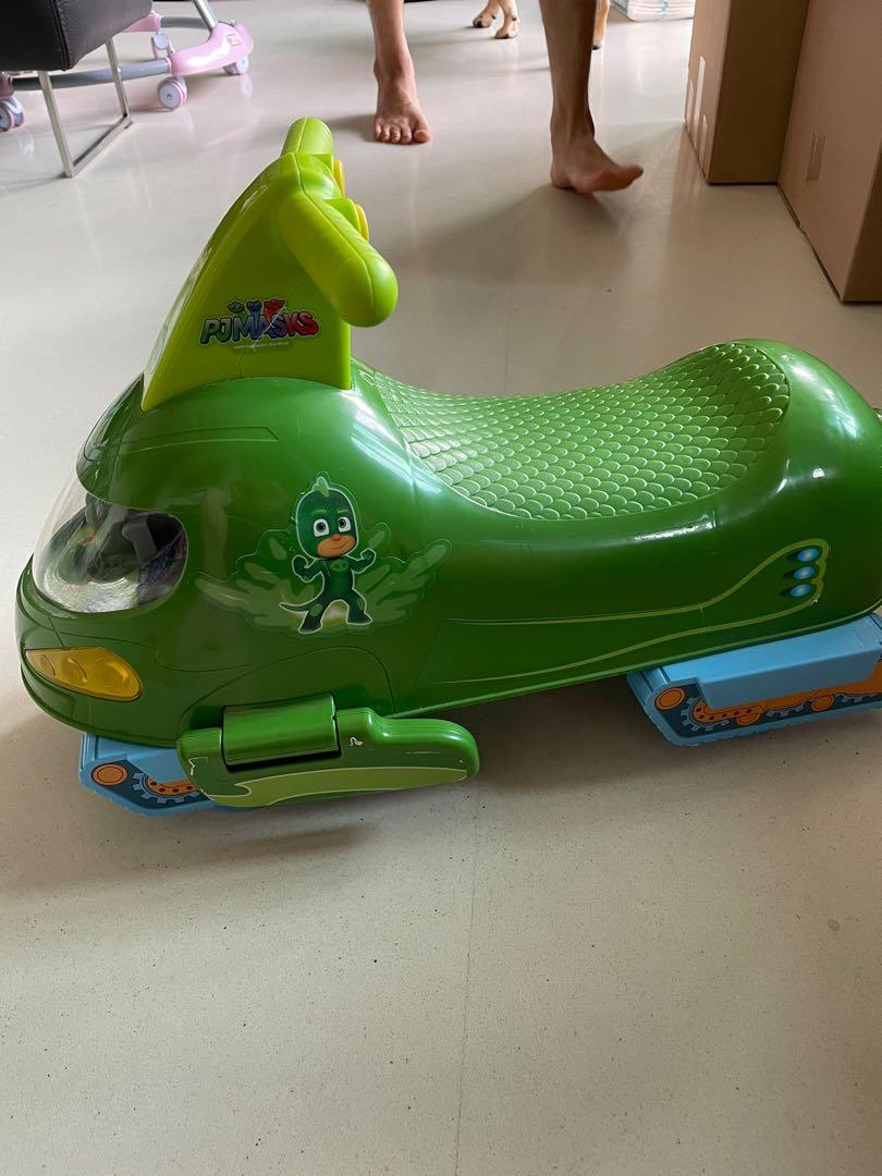 PJ Masks Car / Deluxe Gekko Mobile Ride-On Vehicle, Babies & Kids ...