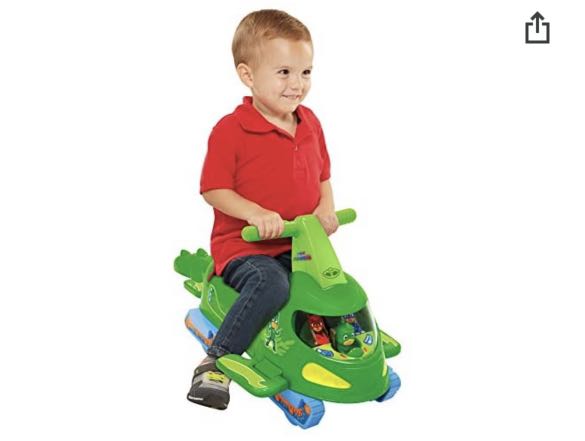 PJ Masks Car / Deluxe Gekko Mobile Ride-On Vehicle, Babies & Kids ...