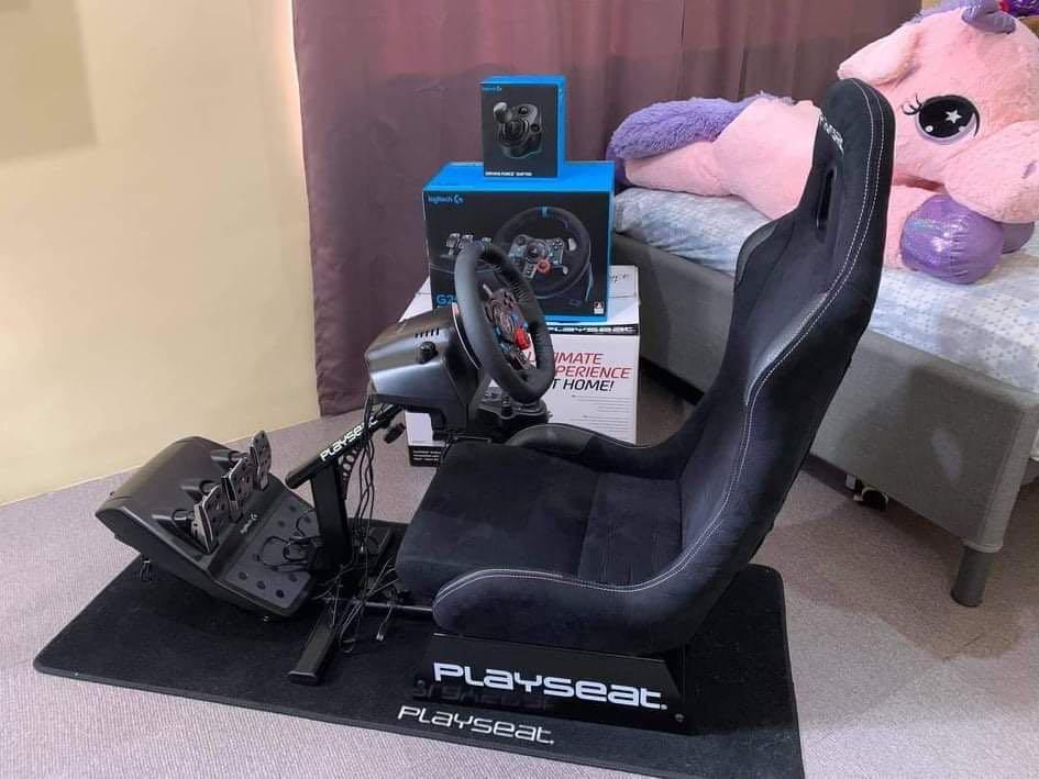PlaySeat Evolution Logitech G29 Driving Force Racing Wheel, Car Parts ...