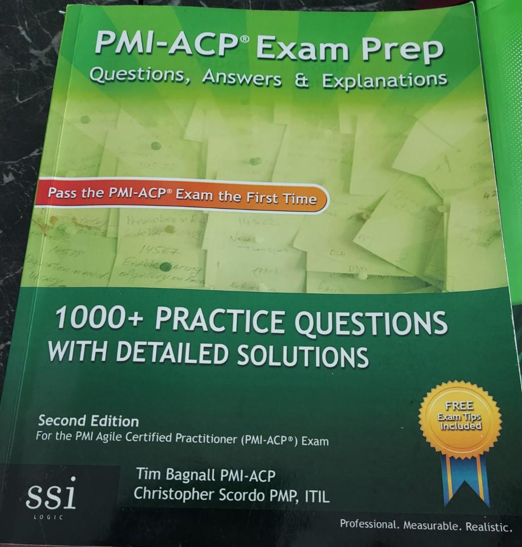 PMI ACP Practice Questions, Hobbies & Toys, Books & Magazines ...
