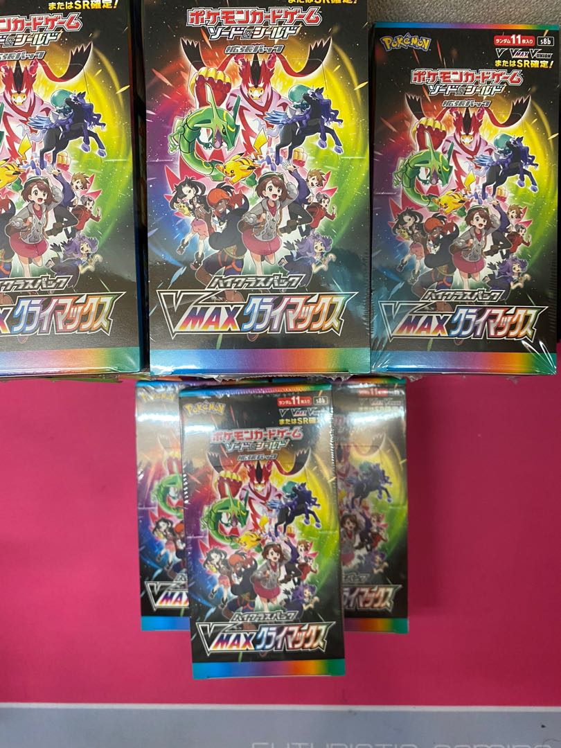 Pokemon S8b Japanese VMax Climax Booster Box, Hobbies & Toys, Toys ...