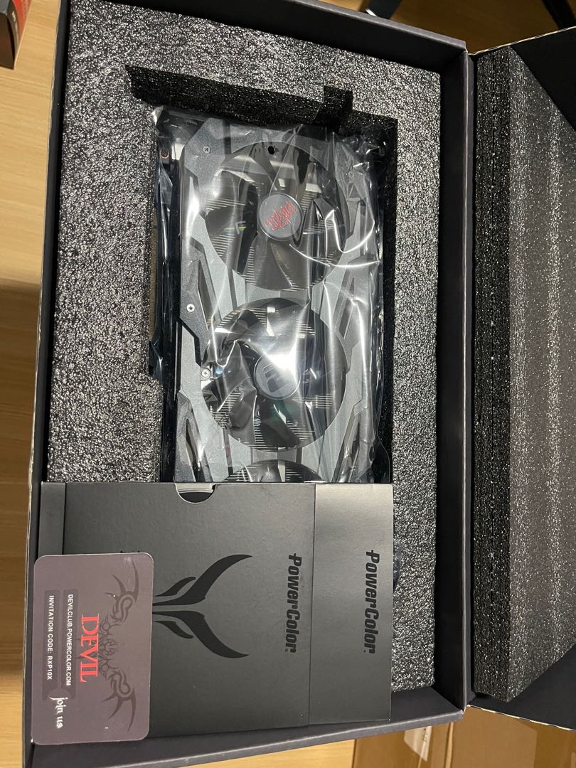 Power colour red devil rx 5700 xt amd gpu, Computers & Tech, Parts ...