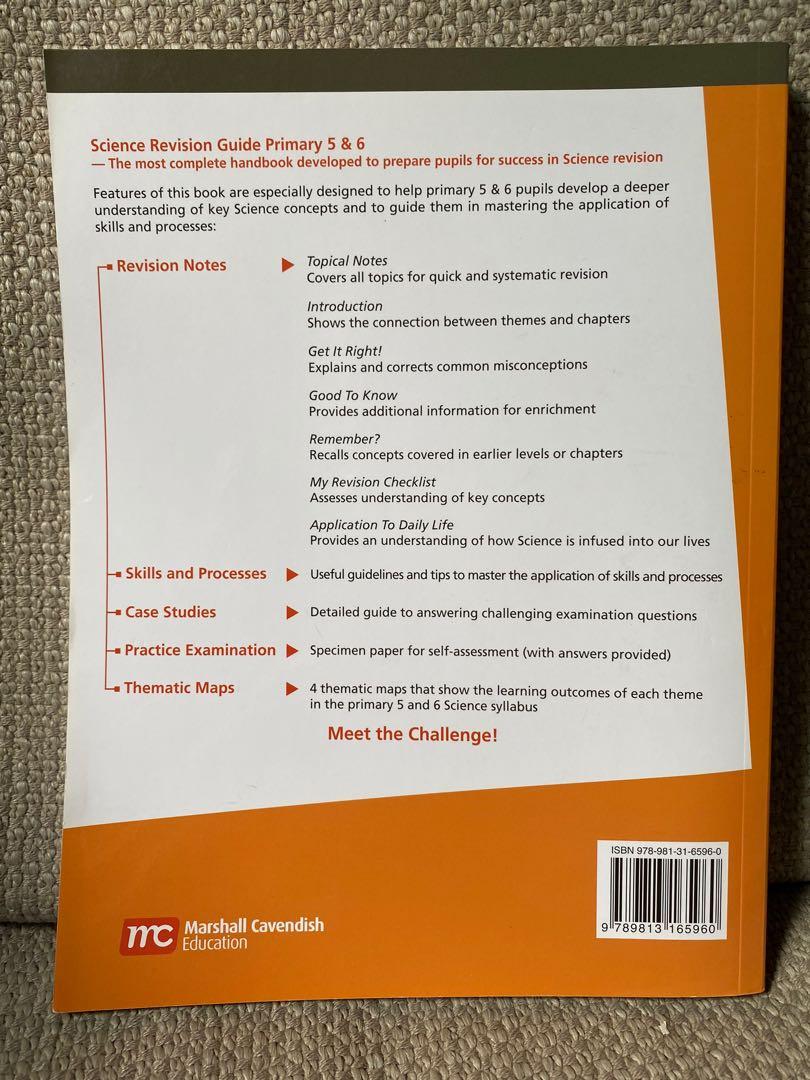 PSLE Science Revision Guide P5 & 6, Hobbies & Toys, Books & Magazines ...