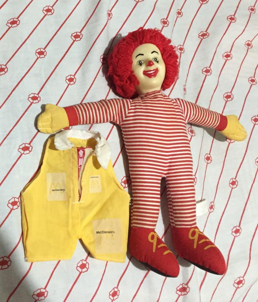 Rare Vintage Ronald mcdo doll, Hobbies & Toys, Toys & Games on Carousell