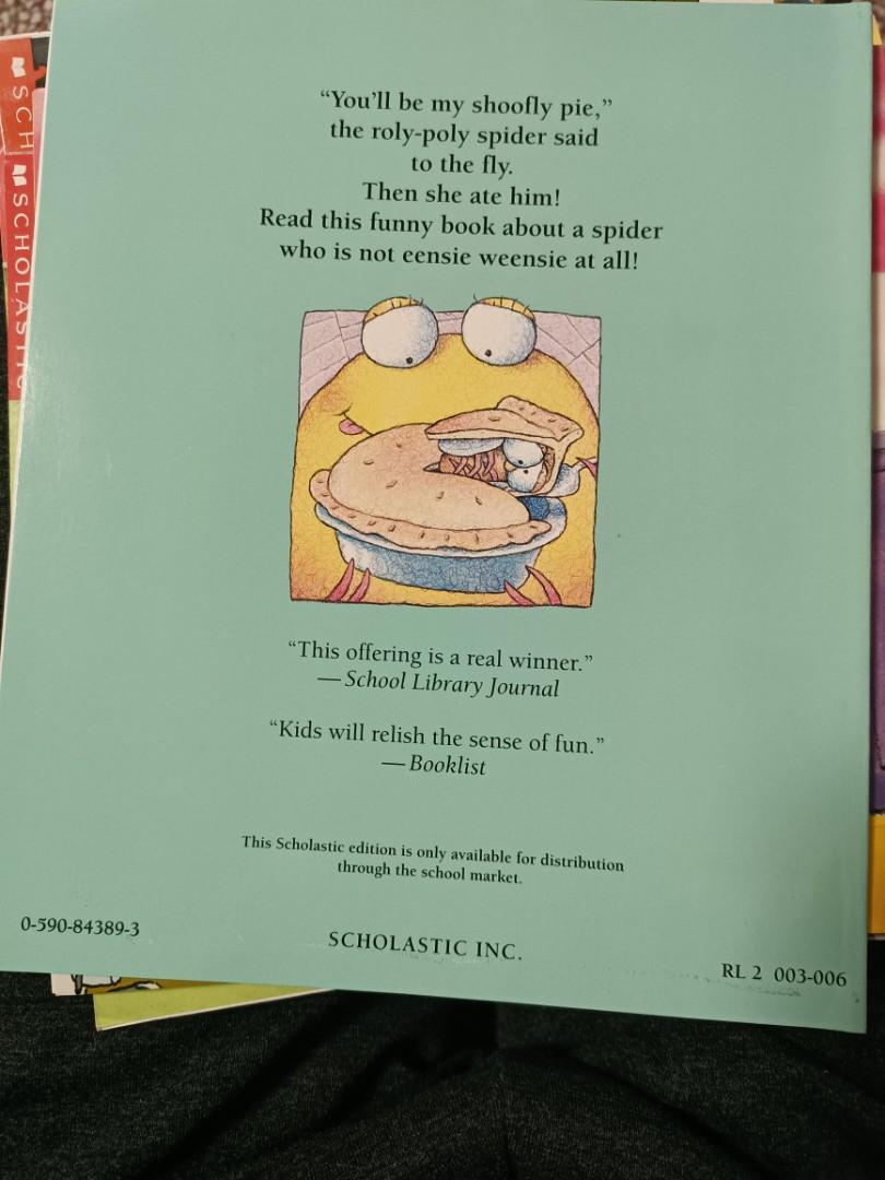 Roly poly spider, 興趣及遊戲, 書本 & 文具, 小朋友書 - Carousell