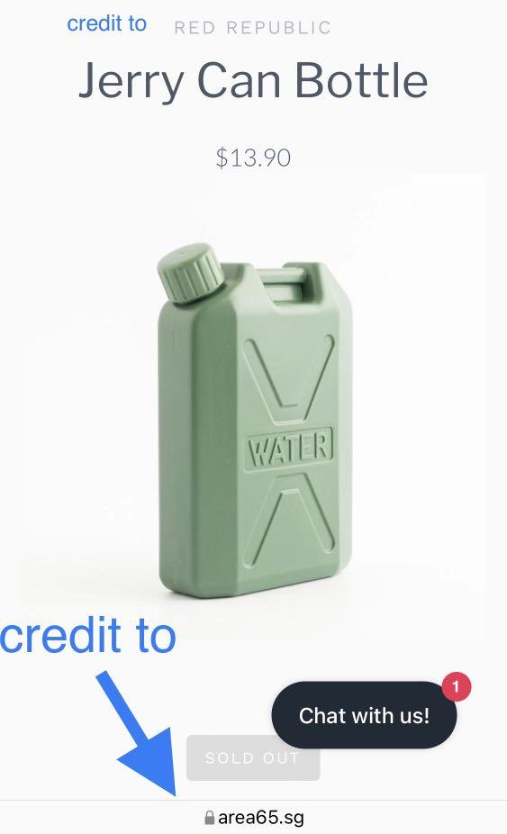 SAF NS Jerry Can (miniature) collectible, Hobbies & Toys, Memorabilia ...