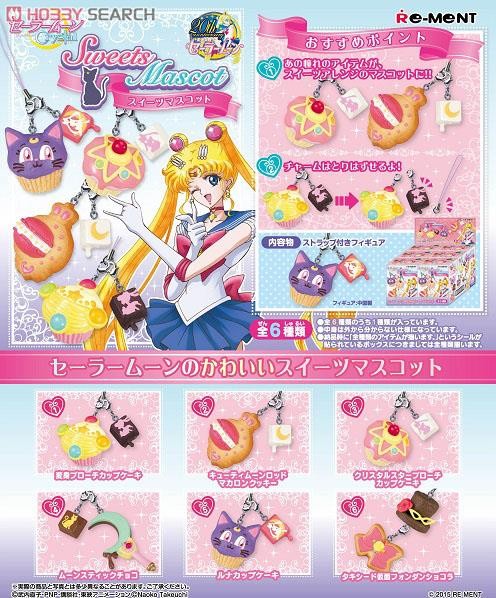 Sailor Moon Crystal Sweets Mascot by Re Ment, Hobbies & Toys, Toys ...