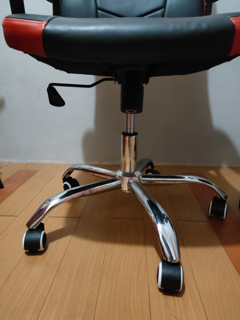 San Yang Reclining Leather Gaming Chair, Furniture & Home Living ...