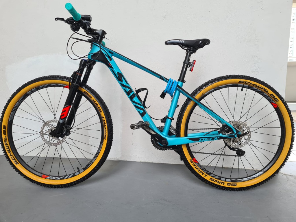MTB Sava Deck 6.0 Carbon (Frame - Small), Sports Equipment, Bicycles ...