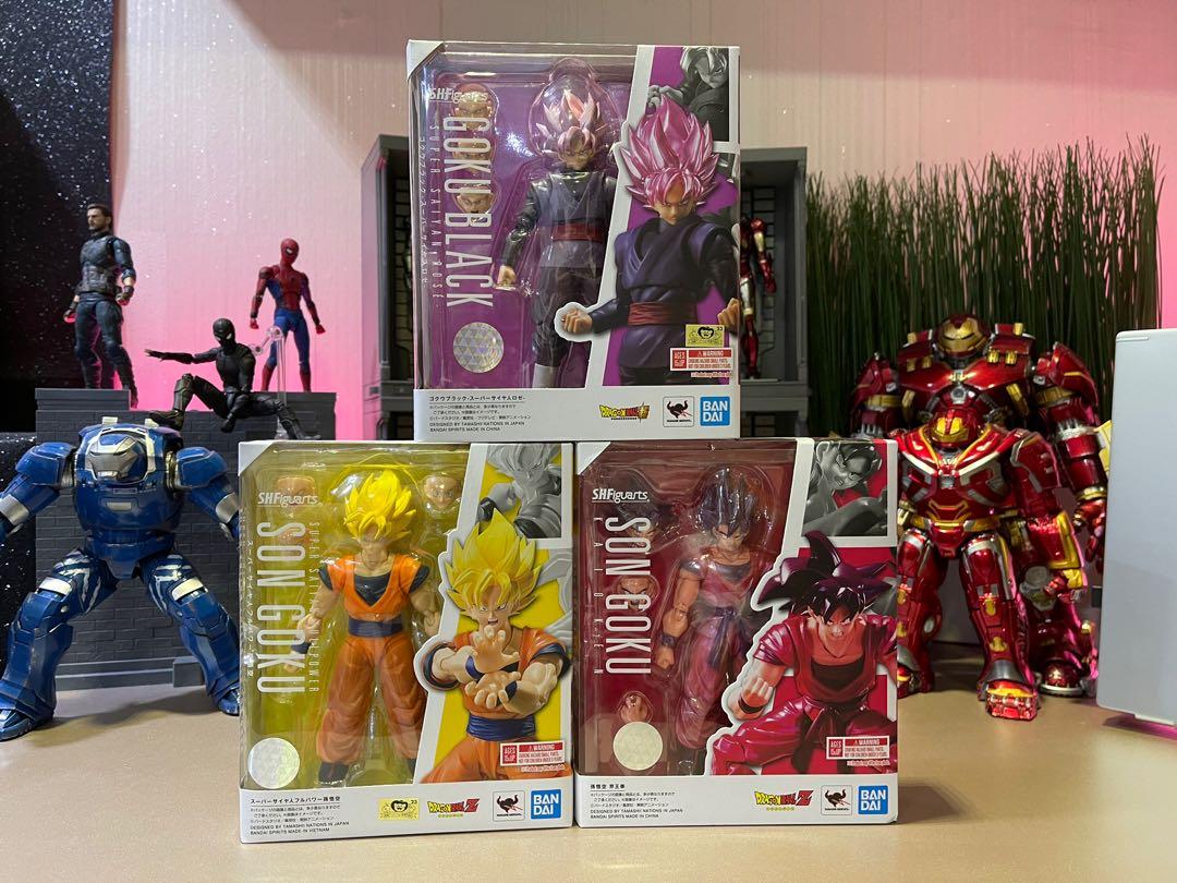 S.H.Figuarts Dragon Ball SHF Son Goku & SHF Harahachibunme Set, Hobbies ...