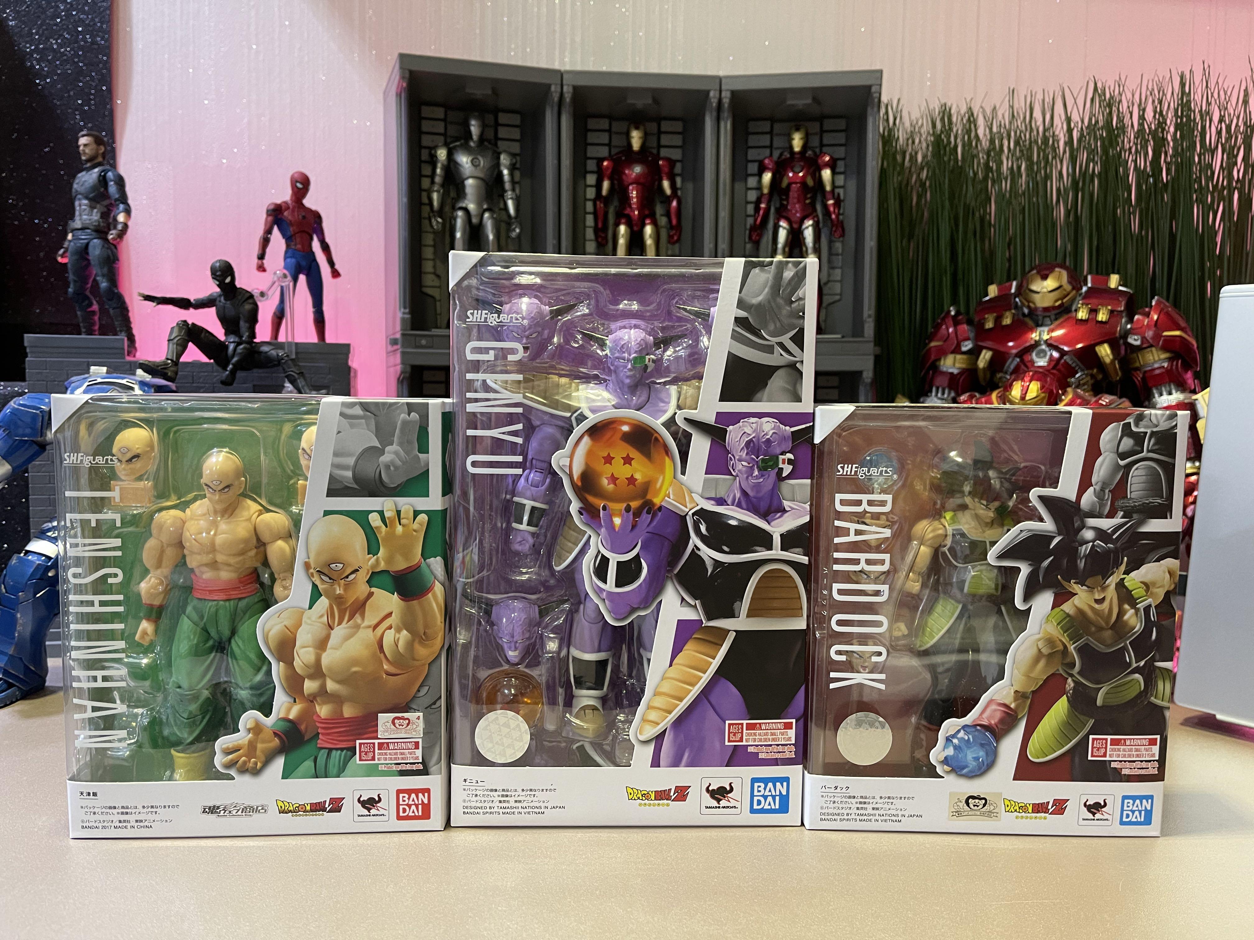 S.H.Figuarts SHF Dragon Ball SHF Tienshinhan SHF Ginyu SHF Bardock ...