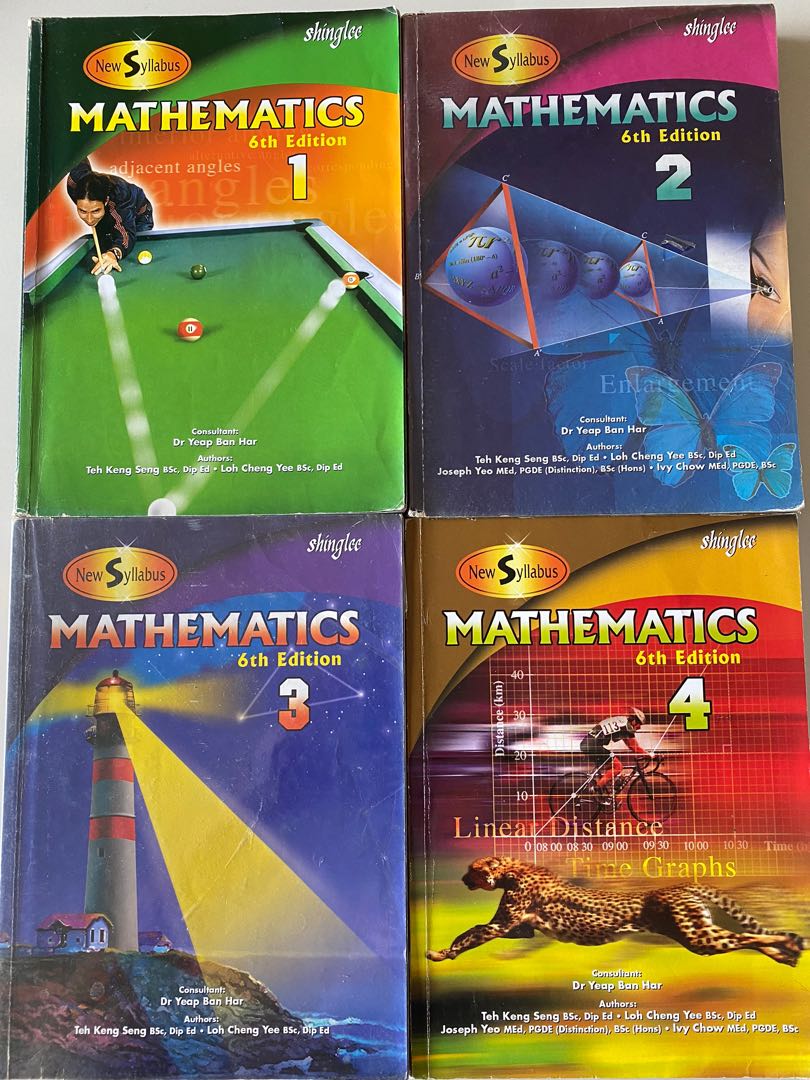 Shingles Mathematics Textbooks 6th edition, Hobbies & Toys, Books ...