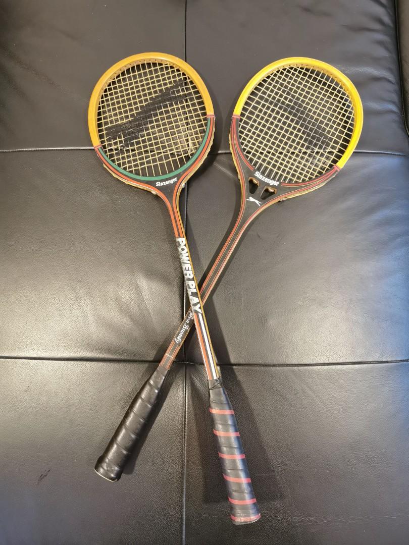 Slazenger vintage/antique squash racket, Hobbies & Toys, Collectibles ...