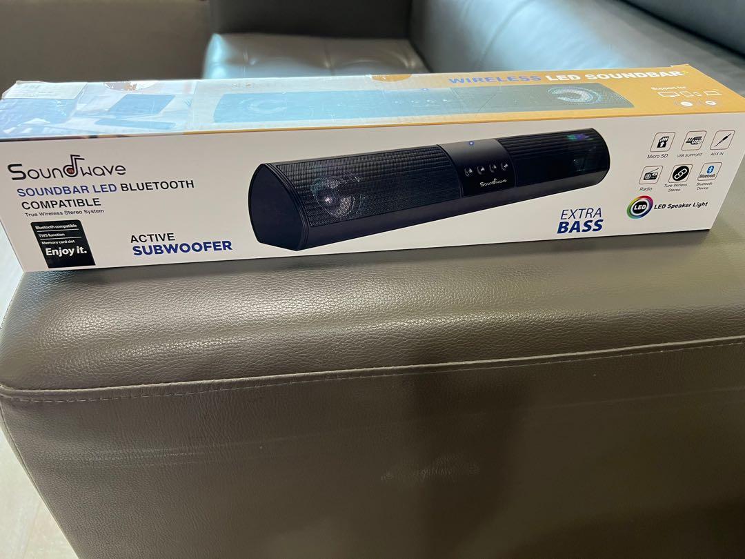 Soundwave wireless LED soundbar, Audio, Soundbars, Speakers ...