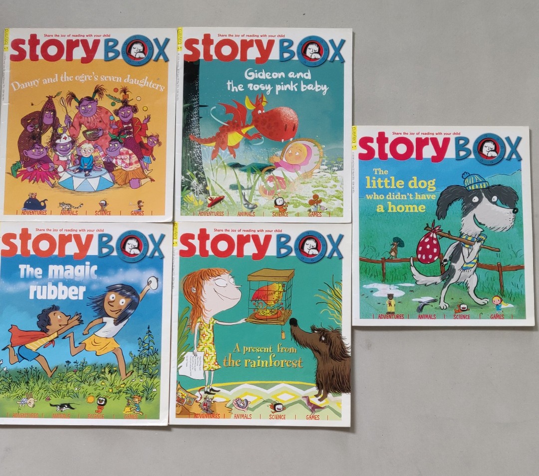 Storybox - 5 issues, Hobbies & Toys, Books & Magazines, Children's ...