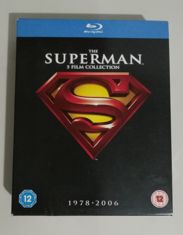 Superman 5 film collection Blu ray, Hobbies & Toys, Music & Media, CDs ...