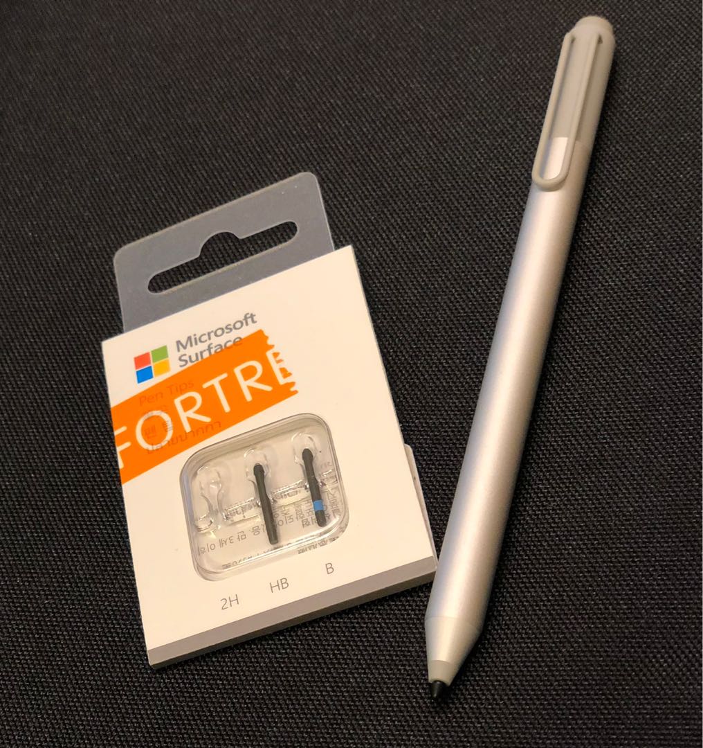 Surface Pen (Surface Pro 4 Gen) with new tips 連新筆尖, 電腦＆科技, 電腦周邊及配件, 其他 ...