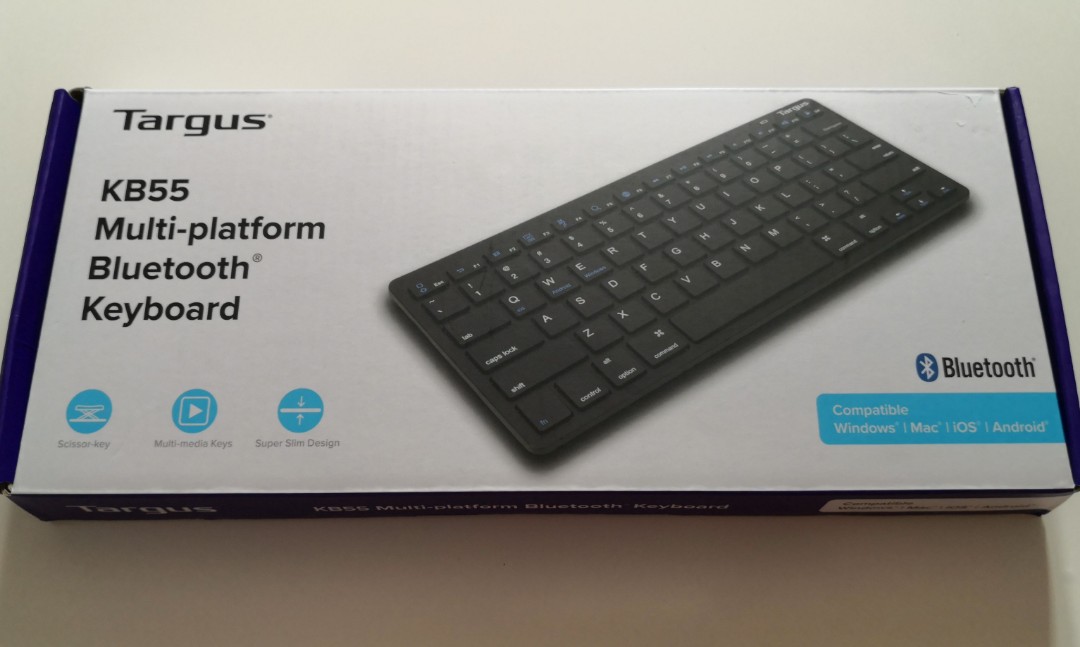 Targus Bluetooth keyboard KB55, Computers & Tech, Parts & Accessories, Computer Keyboard on ...