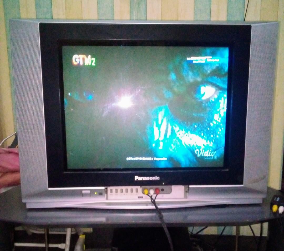 TB tabung Panasonic Flatron 21 inch, Elektronik, TV & Perlengkapan ...