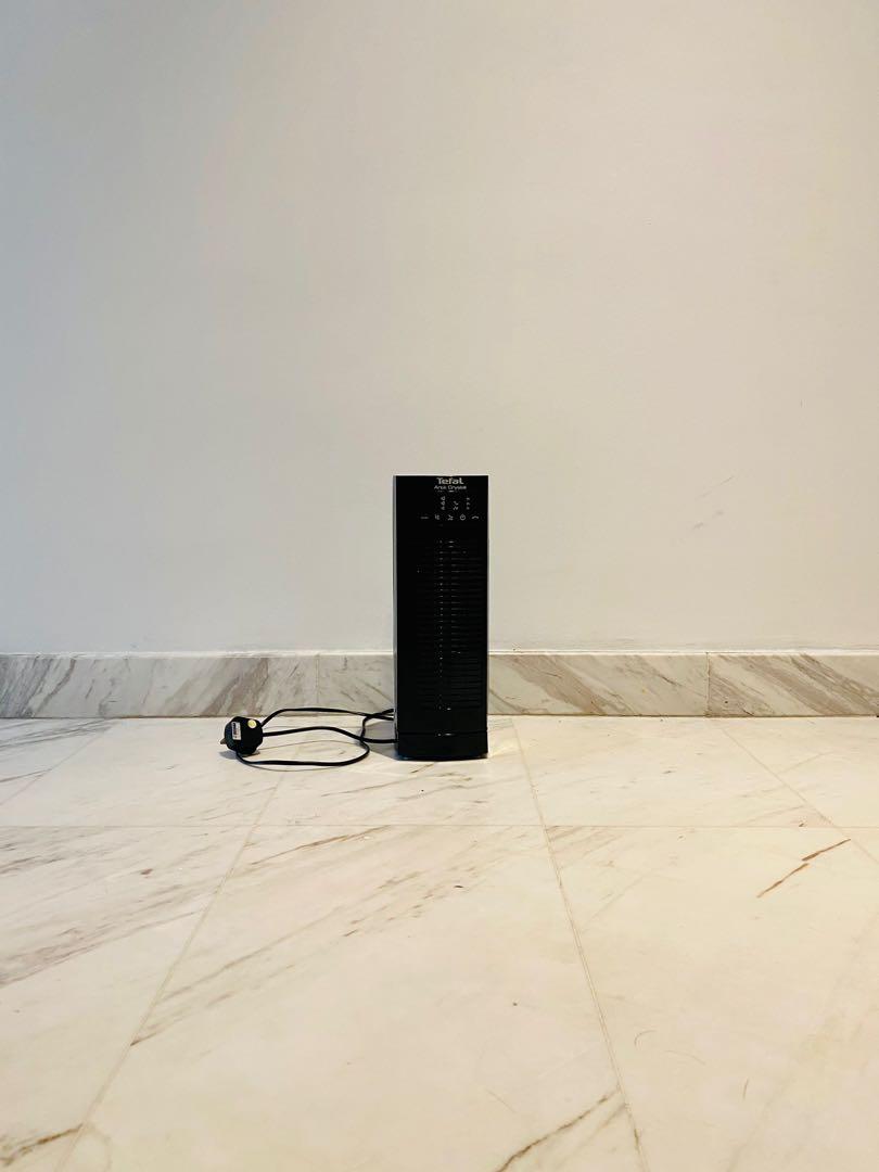 Tefal Tower Desk Fan Black, Furniture & Home Living, Lighting & Fans ...