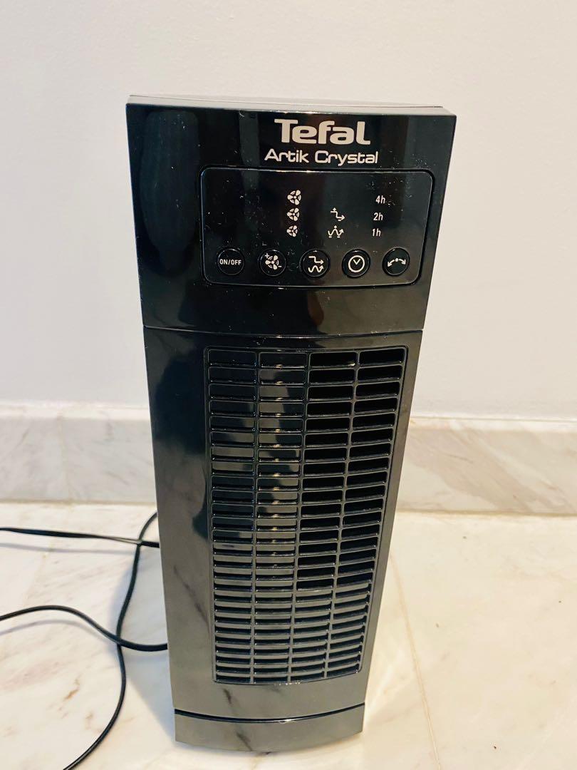 Tefal Tower Desk Fan Black, Furniture & Home Living, Lighting & Fans ...