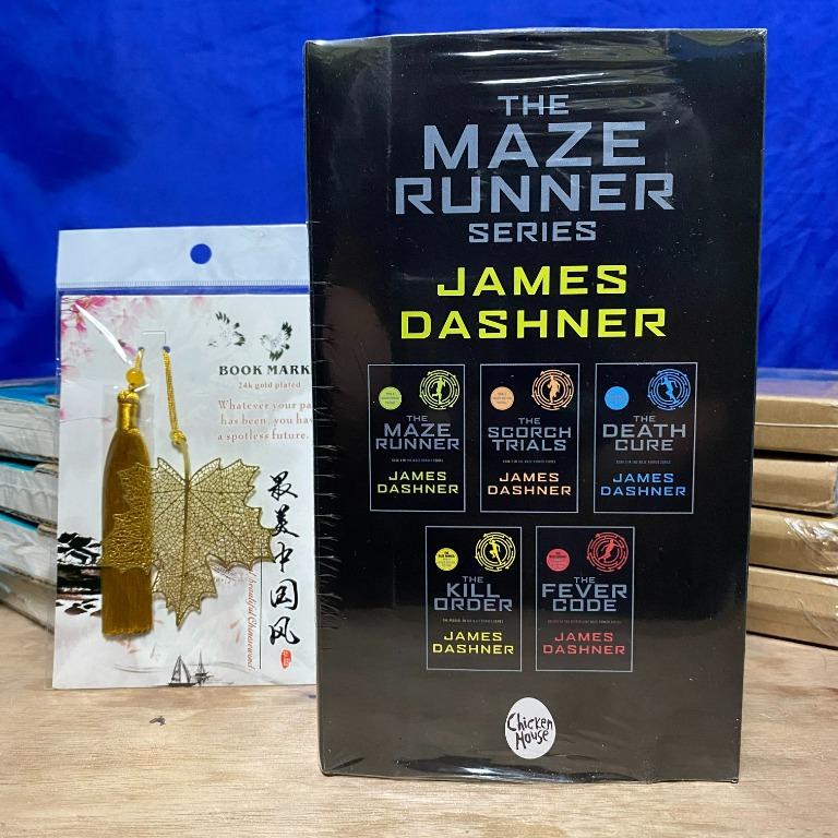 The Maze Runner Book Set by James Dashner, Hobbies & Toys, Books ...