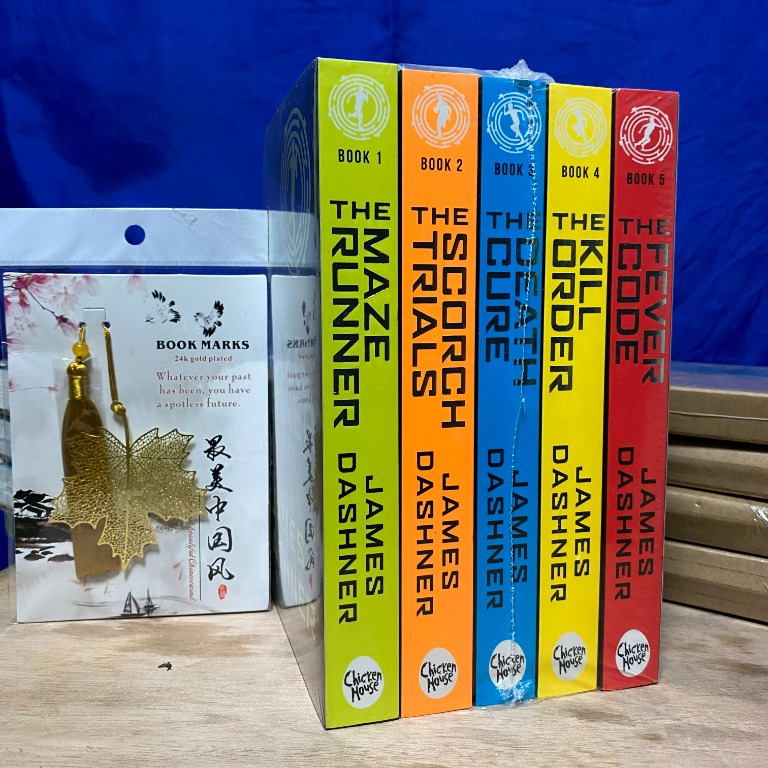 The Maze Runner Book Set by James Dashner, Hobbies & Toys, Books ...
