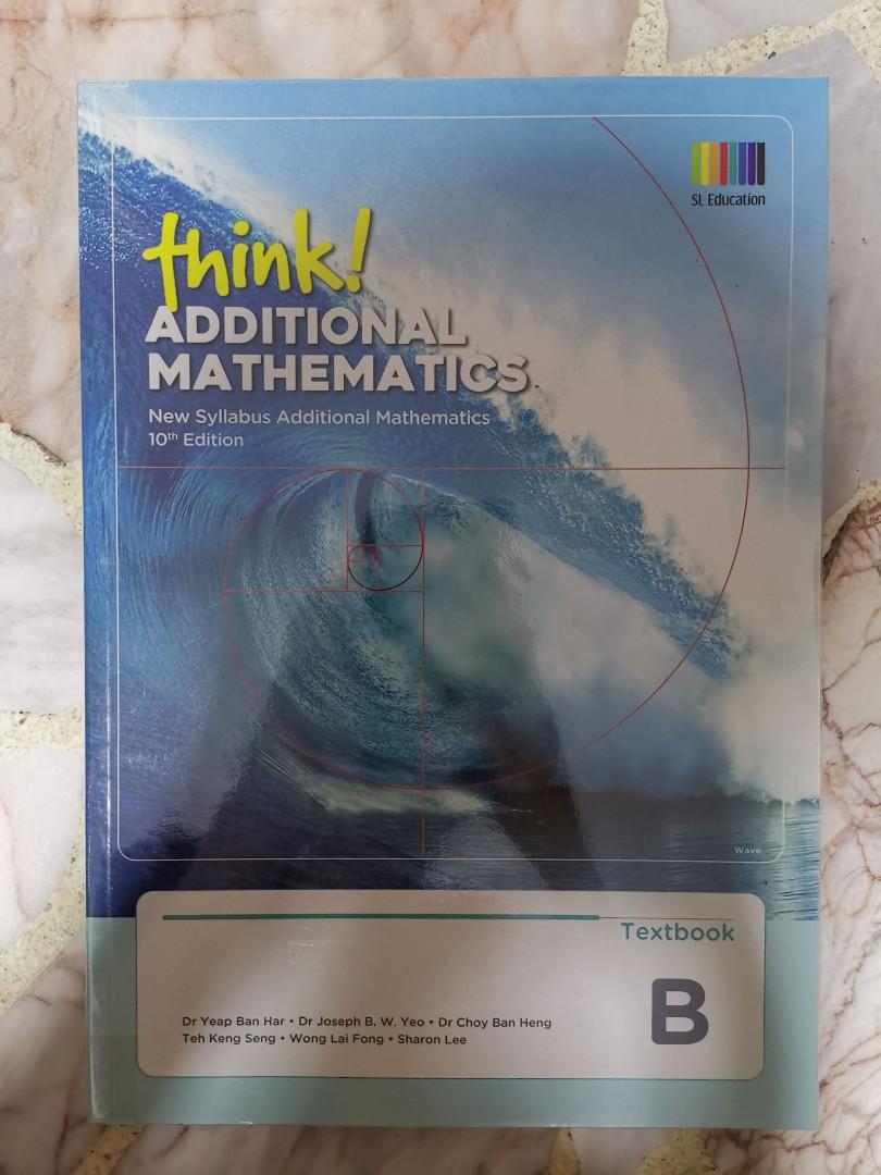 think! Additional Math Textbook, Hobbies & Toys, Books & Magazines ...