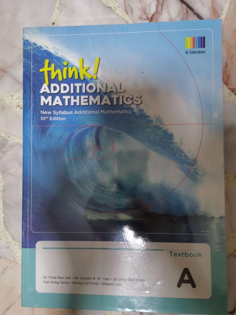 think! Additional Math Textbook, Hobbies & Toys, Books & Magazines ...