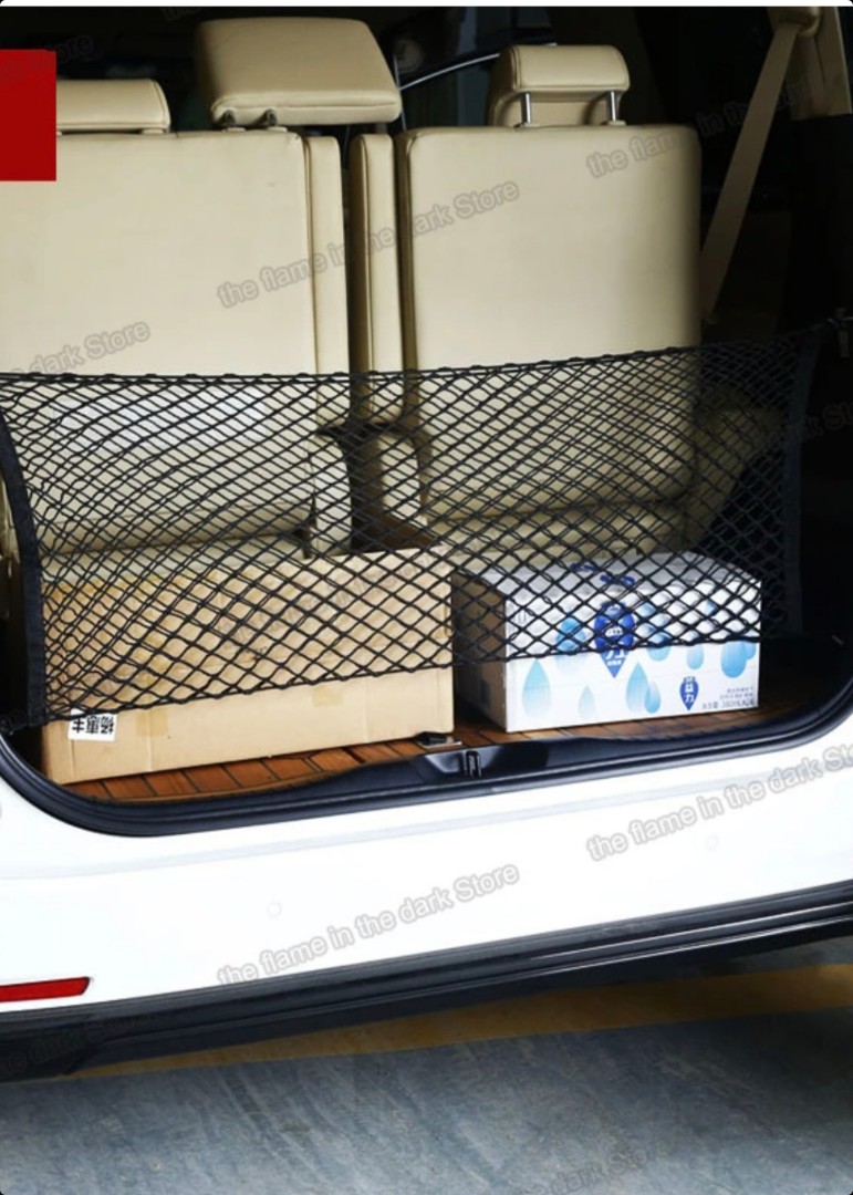 Toyota Alphard / Vellfire rear boot net, Car Accessories, Accessories ...