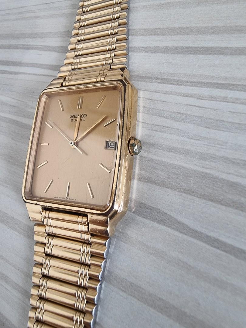 Vintage Seiko Quartz 6532, Women's Fashion, Watches & Accessories ...