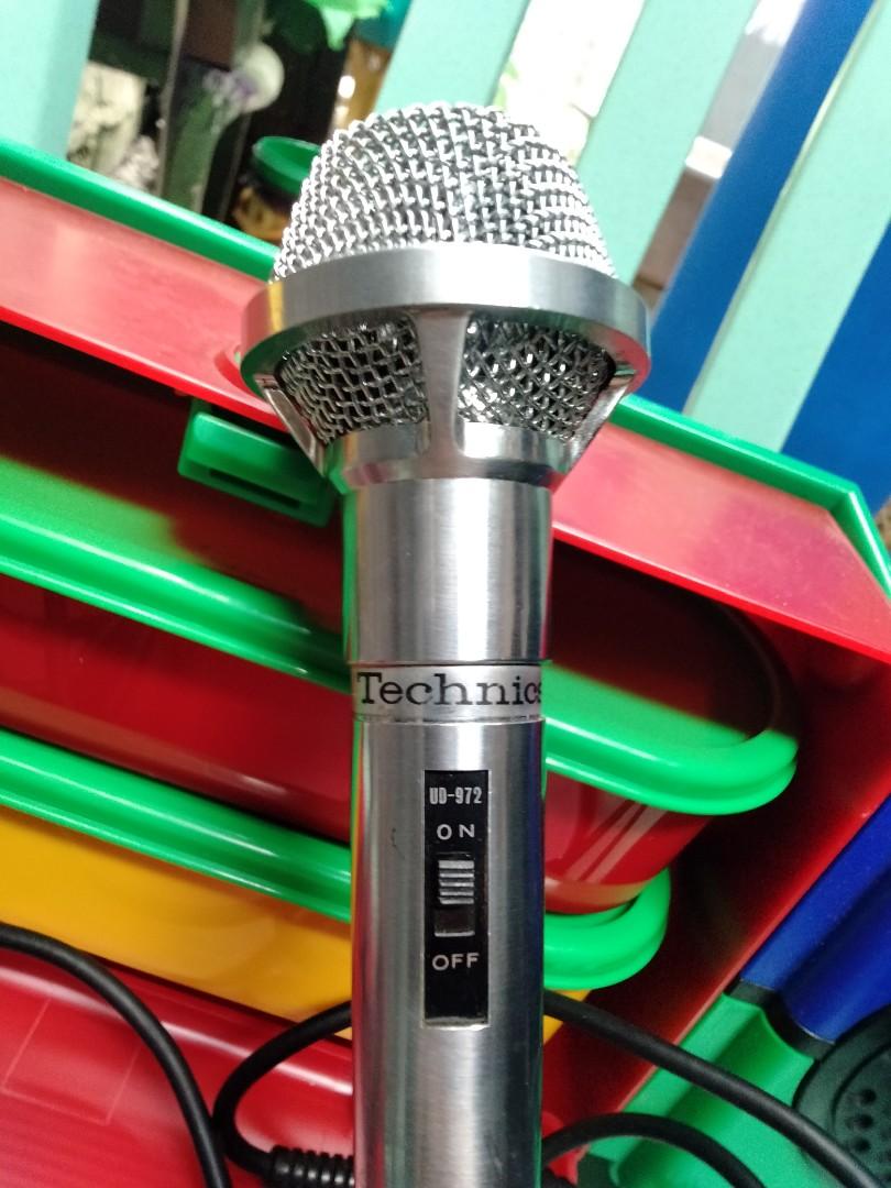 Vintage technics microphone, Hobbies & Toys, Memorabilia & Collectibles ...