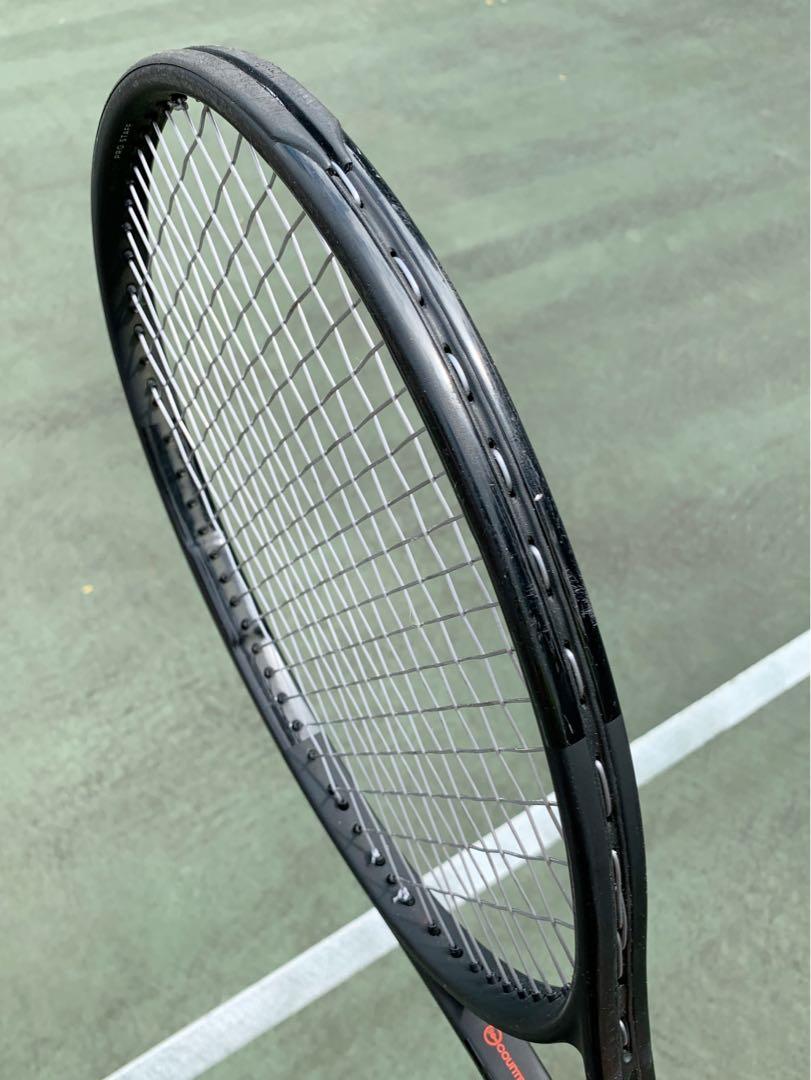 Wilson Pro Staff 97 v11.5 (L3, 315gm, all black version), Sports ...
