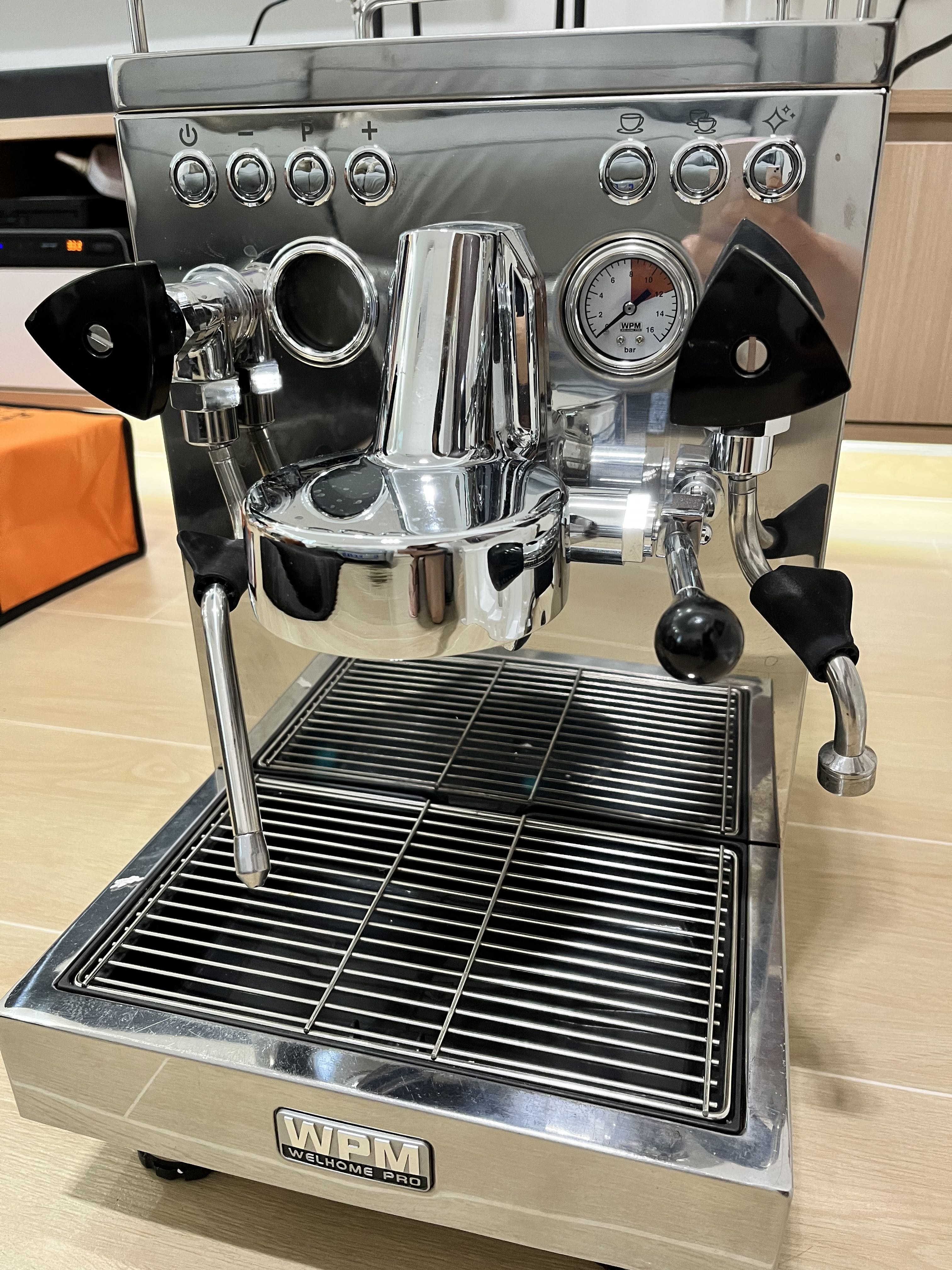 WPM KD-310 意式咖啡機 連全套咖啡用具 一買即用, 家庭電器, 廚房電器, 咖啡機及咖啡壺 - Carousell